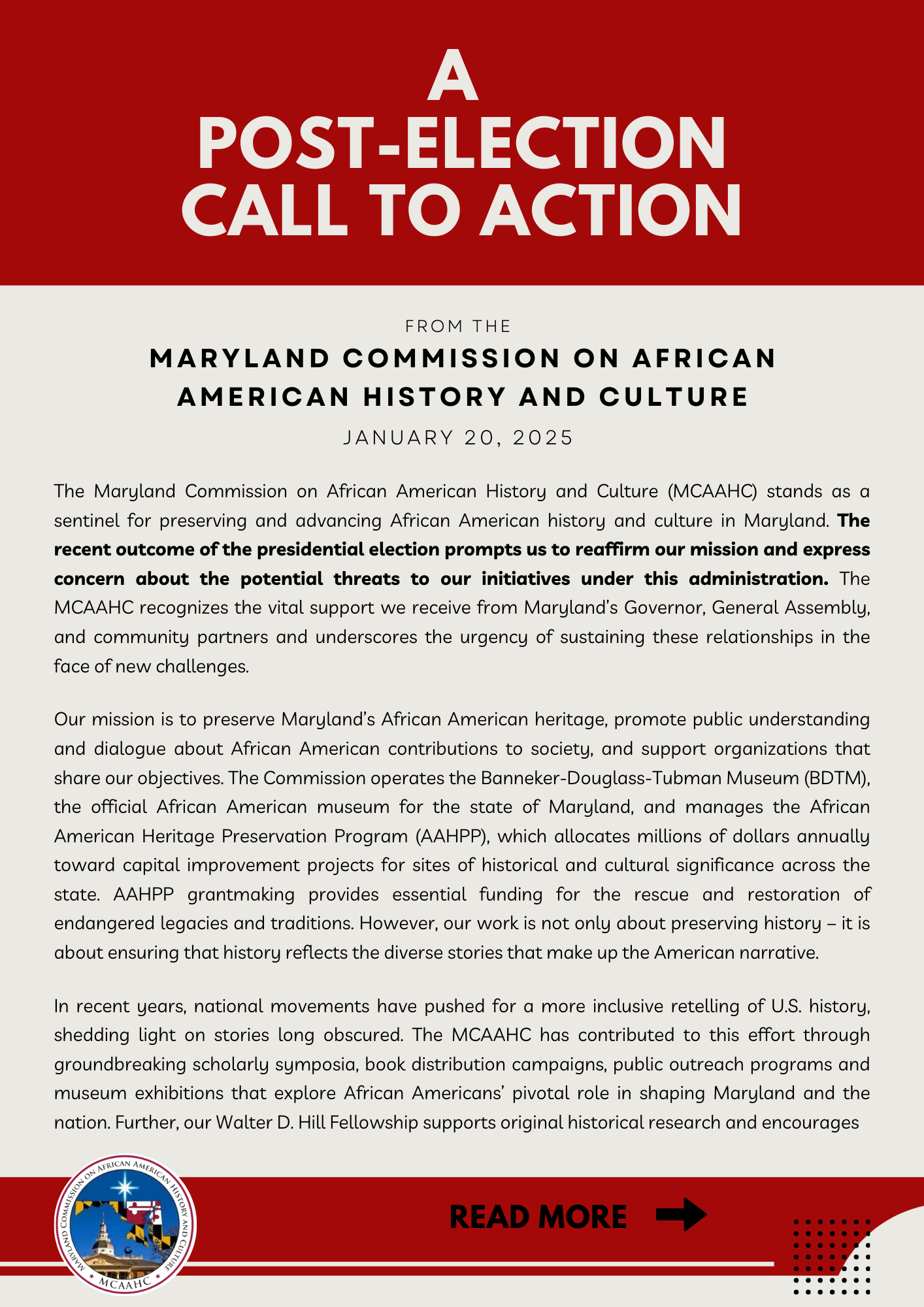 Banneker-Douglass-Tubman Museum